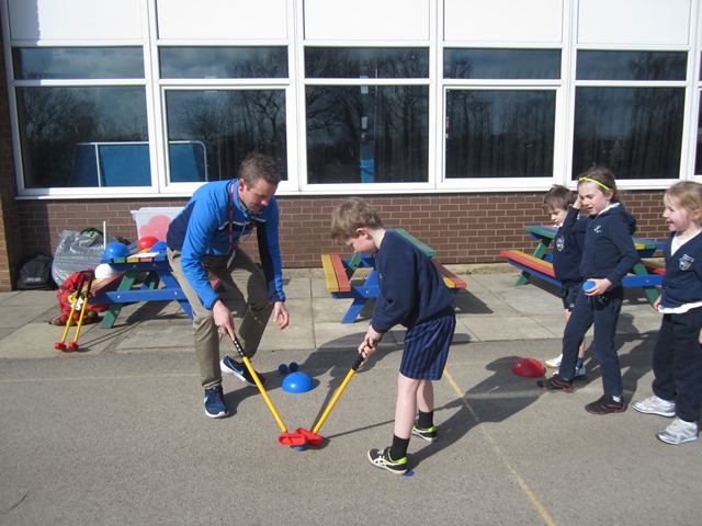 Learning a new sport | Elvington Church of England Primary School